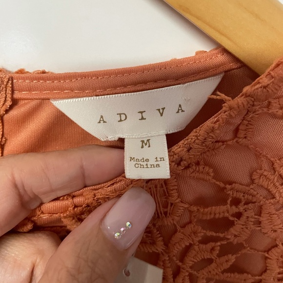 Adiva | Tops | Adiva Intricate Lace Embroidered Top 45d | Poshmark